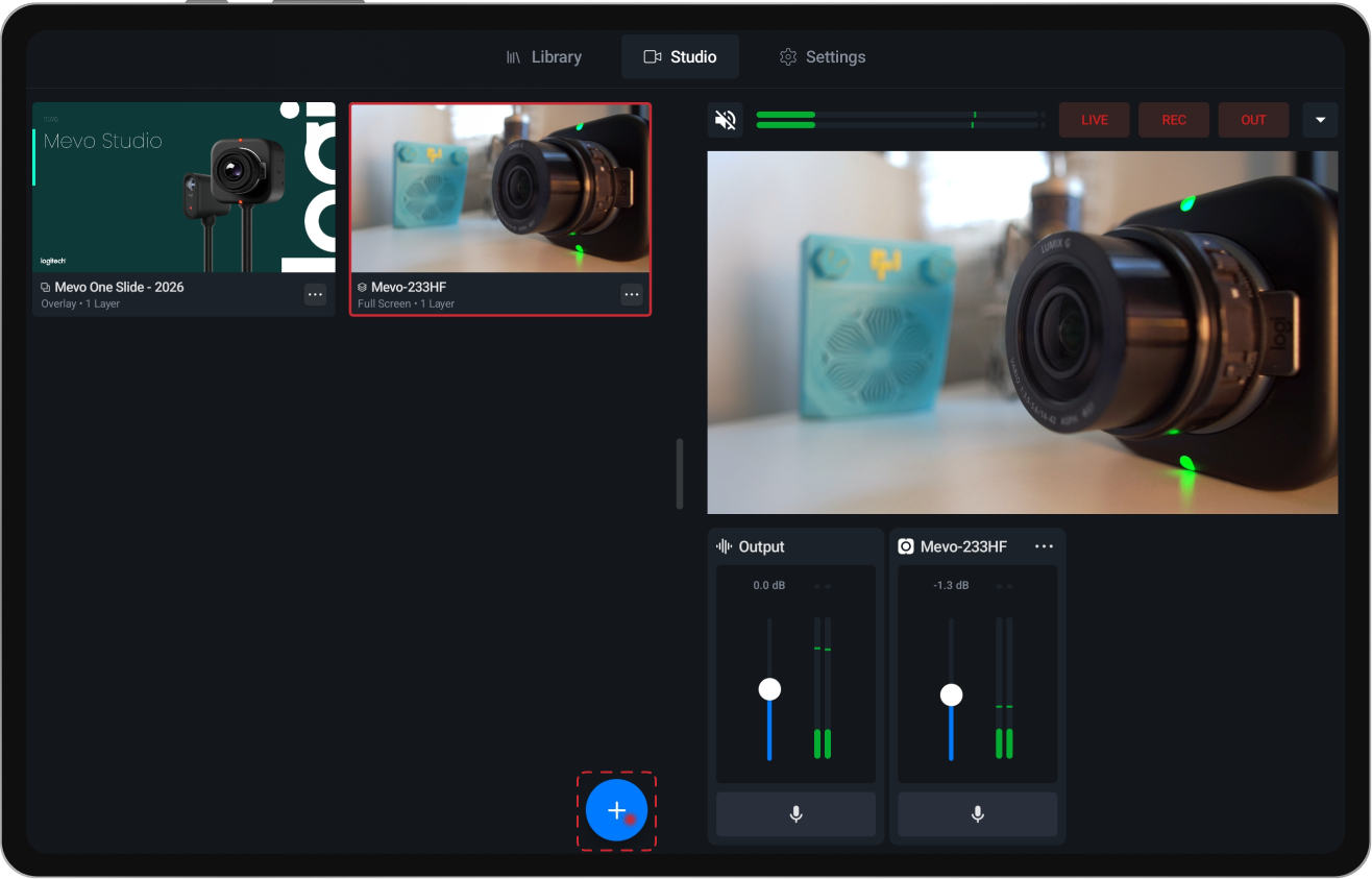 Mevo Studio: Media Playback (Requires Mevo Pro) – Mevo Camera
